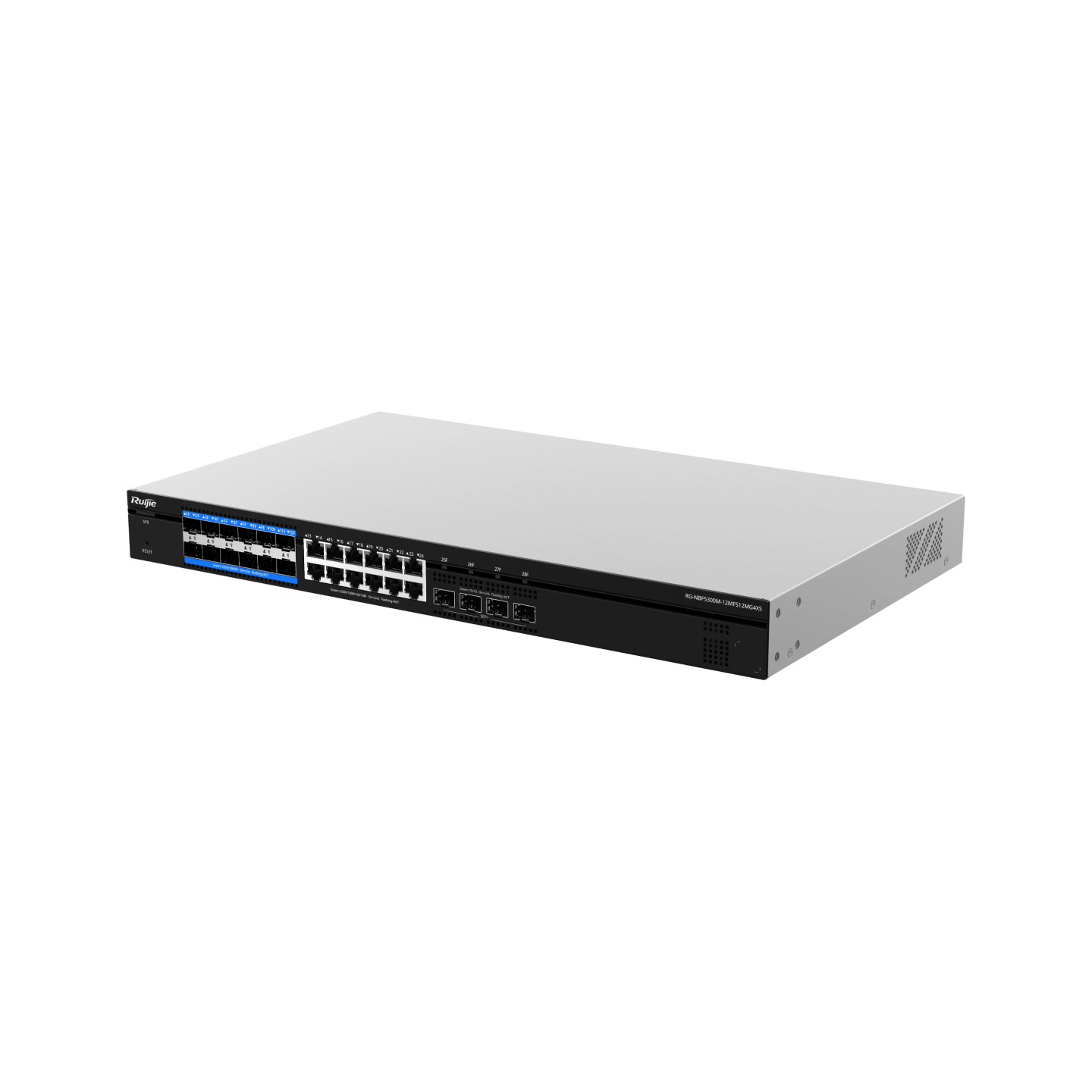 RG-NBF5300M-12MFS12MG4XS, e-Lighten Layer 3 Managed Core Switch ...